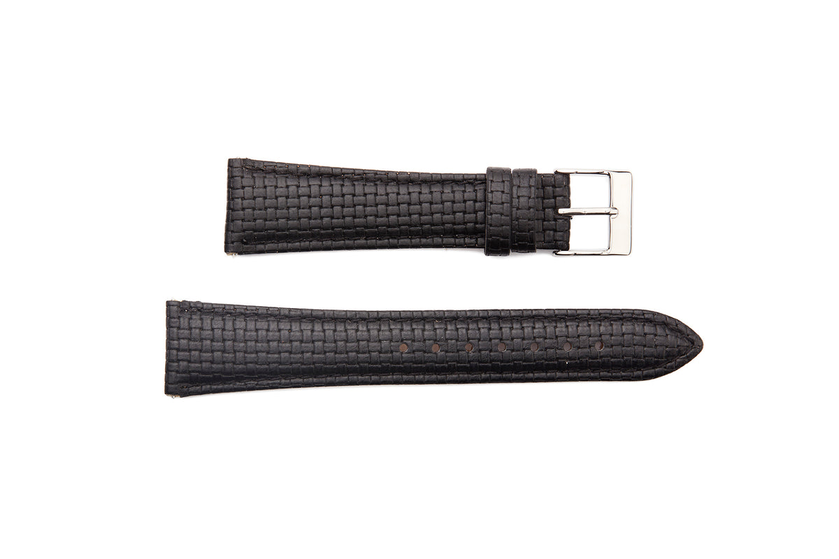 MCC Metallic Crossover Pattern QR Short Watch Strap – Toscana Watch ...
