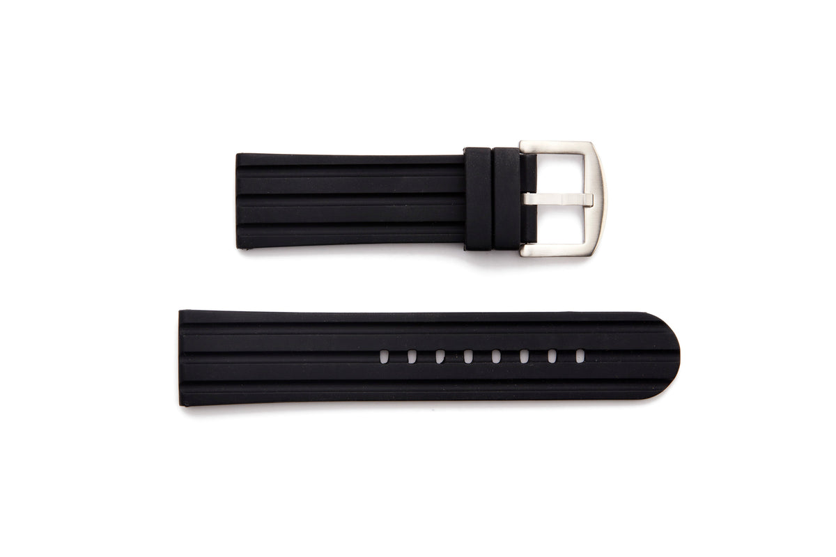 RUB-13 Heavy Pirelli Style Rubber Regular Watch Strap – Toscana Watch ...